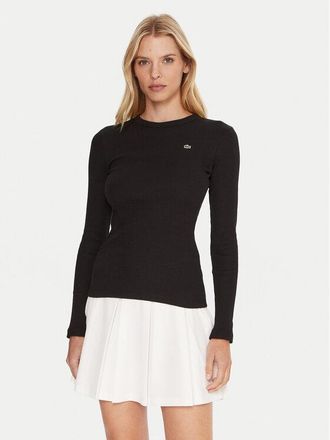 Lacoste Bluse TF1692 Schwarz Slim Fit