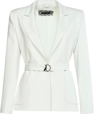 Patrizia Pepe Femme, Vestes, Blanc, Taille: 34 FR Blazers
