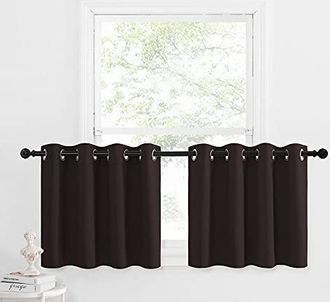 Nicetown Blackout Küche Panel W52, Textil, Toffee Brown, W52 L24-2 Panels