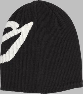 adidas Logo-Intarsia Wool Blend Beanie - Black