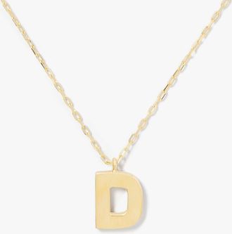 Kate Spade New York Kate Spade Kate Spade Fine Love Letter Anh&auml;nger Mit Initiale D f&uuml;r Frauen in Gold