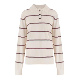 The Garment Madison Poloshirt - - Tops - Damen - Beige - 2XS