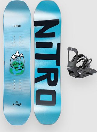 Nitro Ripper Kids + Charger Micro XS 2026 Kids Snowboard-Set uni
