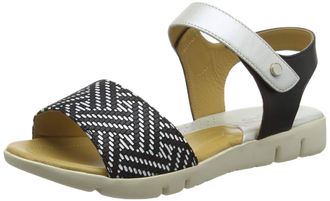 Padders Fuchsia, Damen Sandalen, Schwarz (Black Combi 38), 39 EU