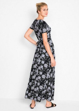 Bonprix Maxikleid f&uuml;r Festivals, aus Viskose, lockerer Schnitt, mit kurzem Arm
