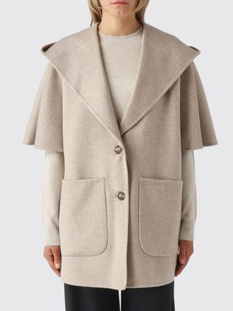 Max Mara Mantel Damen Farbe Sand