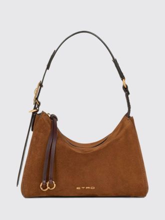 Etro Mini sac port&eacute; &eacute;paule Rosette en cuir de veau su&eacute;d&eacute; avec logo