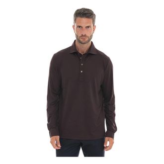 Marco Pescarolo James Polo - - Tops - Herren - Braun - 2XL