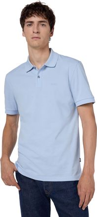 BOSS Hugo Herren Pallas Short Sleeve Polo Shirt Polohemd, Dusty Blue, XX-Large