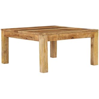 vidaXL vidaXL Couchtisch 80x80x40 cm Massivholz Mango