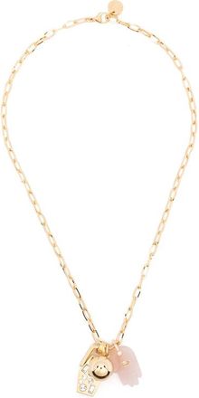 La DoubleJ Charm-detail Chain-link Necklace