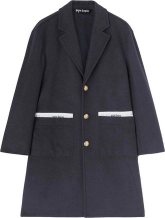 Palm Angels Kurzer Mantel - Blau