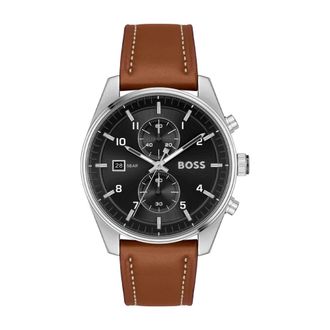 HUGO BOSS Skytraveller Uhr - - Accessories - Herren - Braun - ONE SIZE