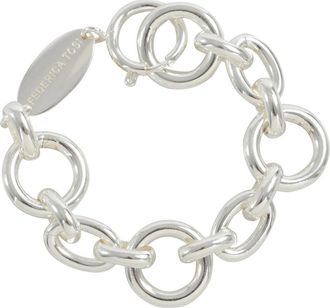 Federica Tosi Femme, Accessoires, Gris, Taille: ONE Size Charlotte Bracelet