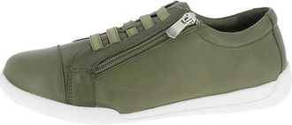 Andrea Conti Femme Damen Low Top Sneaker Basket, Olive, 39 EU
