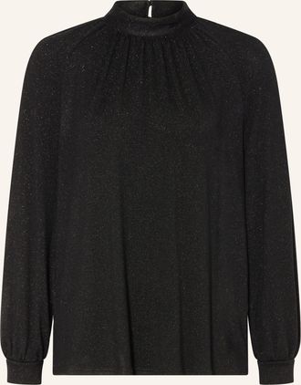 Eterna Blusenshirt Mit Glitzergarn schwarz