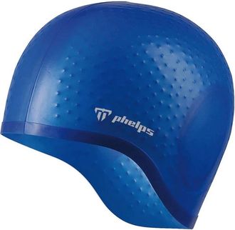 MP Michael Phelps Aqua Glide Mens Swimming Cap Blue