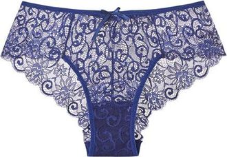 Generic Culotte sans Couture Femme Culotte Femme sans Couture Culotte Femme De Classique Taille Basse Seamless Bord Dentelle Gousset Renforc&eacute; String Bikini Co