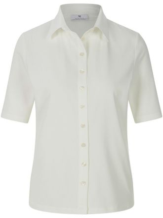 Peter Hahn Jersey-Bluse 1/2-Arm Peter Hahn weiss