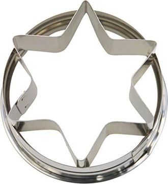 Städter Linzer-Ausstecher, Edelstahl, Silber, 4,8cm