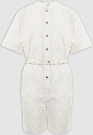 Isabel Marant Combinaison Short Kiara &Eacute;cru