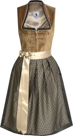 Alpenm&auml;rchen Midi Dirndl aus Exklusiver Kollektion inkl. Sch&uuml;rze Gr.52 - ALM1022