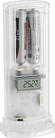 TFA Dostmann Thermo-Hygro-Sender, 30.3187.IT, Ersatzsender für 30.3044 30.3045 35.1109 35.1111 35.1113 35.1121 transparent