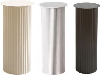 Generic Moderne Beinfu&szlig;e Zylindrische Beistell Tischgestell Gestreifte Dekorieren M&ouml;belbeine F&uuml;r DIY-Projekte Wie Bartische, Couchtische, Esstische Und Restau