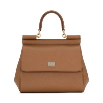Dolce & Gabbana Femme, Sacs, Brun, Taille: ONE Size Dolce & Gabbana Bags.. Brown