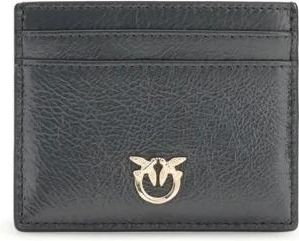 Pinko Pinko, Femme, Accessoires, Gris, Taille: ONE Size Bos Taurus Wallet