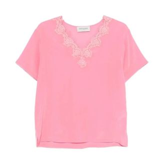 Ermanno Scervino Mf749 Bluse - - Tops - Damen - Rosa - M