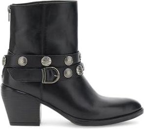 Caf&egrave;noir Bottines En Cuir Avec Cheville, Pour Femme, Couleur Noir, Taille 41
