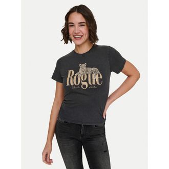 Only T-Shirt Lucy 15346760 Schwarz Regular Fit