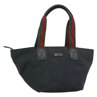Gucci Sac cabas vintage Pre-owned - Femme - Pre-owned - Noir - Taille: ONE Size