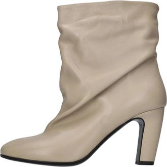 Strategia Femme, Chaussures, Beige, Taille: 40 EU Bottines &agrave; Talons Hauts
