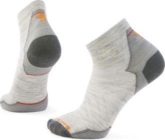 Smartwool Unisex Run Zero Cushion Ankle Socken, Ash, M