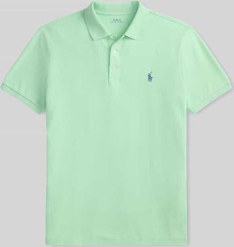 Polo Ralph Lauren Slim Fit Poloshirt aus Baumwoll-Mix