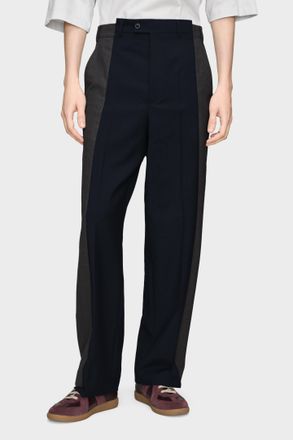 Maison Margiela Spliced Tailored Trousers - Blue