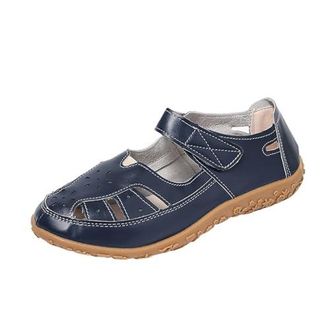 Generic Sandales d&eacute;t&eacute; plates &agrave; bout ferm&eacute; pour femme 2025 - Confortables avec chaussures plates d&eacute;contract&eacute;es et ajour&eacute;es - Sandales habill&eacute;es tendance - Sand