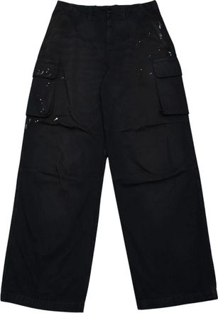 Our Legacy Homme, Pantalons, Noir, Taille: S Nebula Wash Jungle Herringbone Pantalons