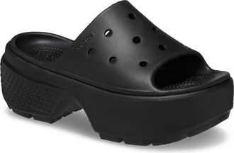 Crocs Sandalo Mules Donna Nero Stomp Slide Cr209346/blk