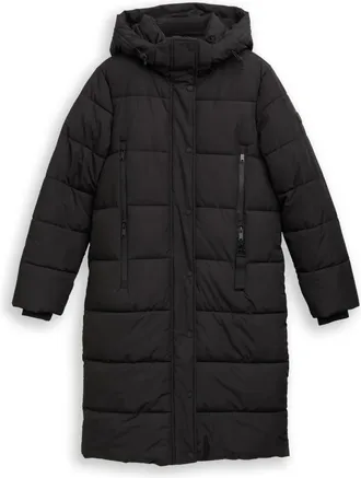 Tom Tailor Damen, Mäntel, Schwarzk, SGröße