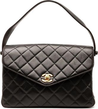 Chanel Crossbody Bags - CC Quilted Lambskin Handbag - Gr. unisize - in Schwarz - f&uuml;r Damen