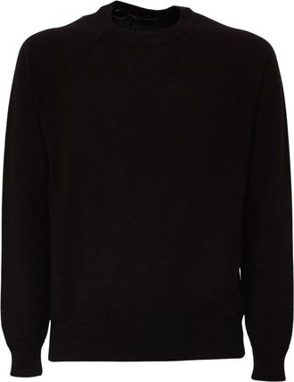 FILIPPO DE LAURENTIIS Raglan Rundhals Pullover - - Knitwear - Herren - Braun - M