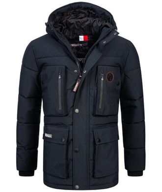 Geographical Norway Winterjacke Herren Winterjacke Parka mit Kapuze H-241