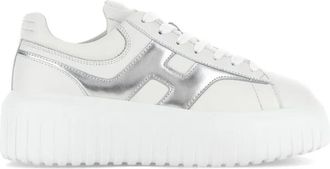 Hogan Low-Top Sneaker - Sneakers Silver - Gr. 35,5 (EU) - in Wei&szlig; - f&uuml;r Damen