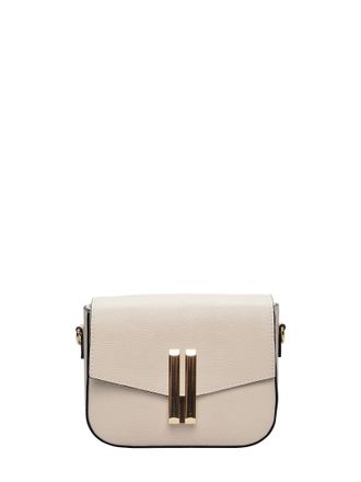 Anna Luchini Beige Rindsledertasche