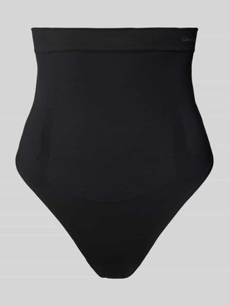 Calvin Klein Underwear High Waist String mit Label-Print