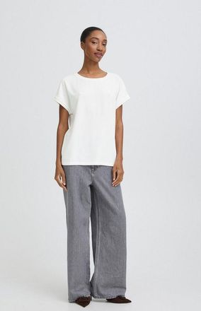 b.young T-Shirt Kurzarm-Bluse BYPANYAX