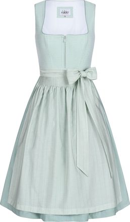 N&uuml;bler Dirndl N&Uuml;BLER Midi Dirndl Kaja, Damen, Gr. 32, EURO, blau (t&uuml;rkis), Obermaterial: 70% Polyester PES. 30% Viskose CV., Kleider, Topseller